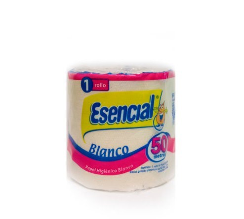 Papel higiénico Esencial bco. x 50mt – DISTRIBUIDORA LA FLIA