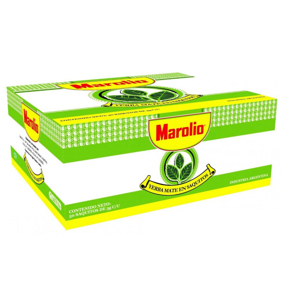 Mate cocido Marolio x 50 saquitos – DISTRIBUIDORA LA FLIA